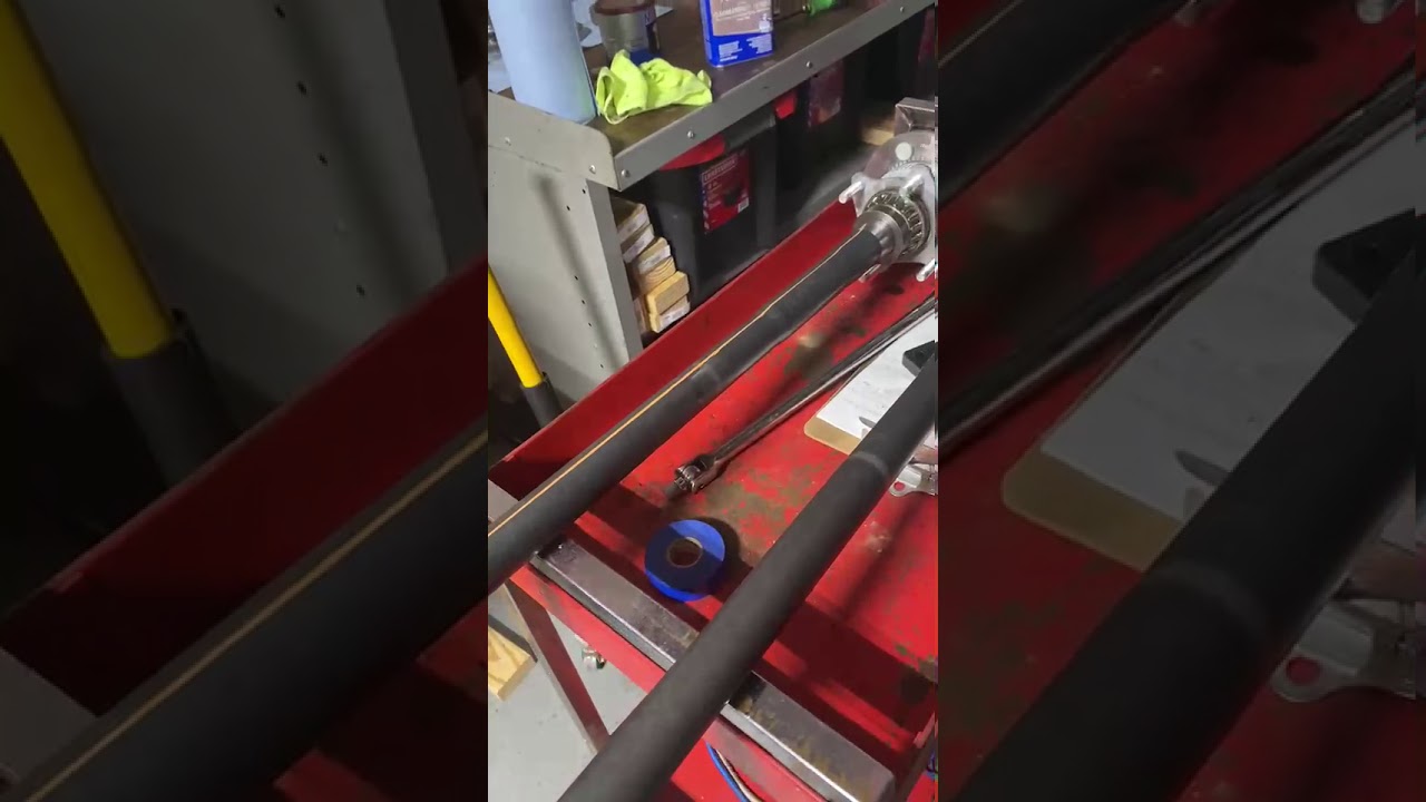 Axle shaft twist lines - YouTube