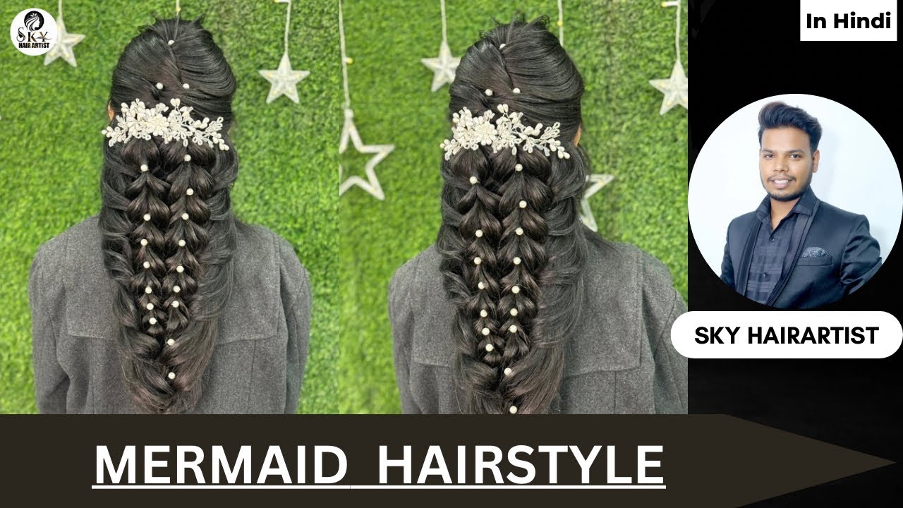 Mermaid Advance Hairstyle || Mermaid Braids Hairstyle || ⁠ ⁠ - YouTube