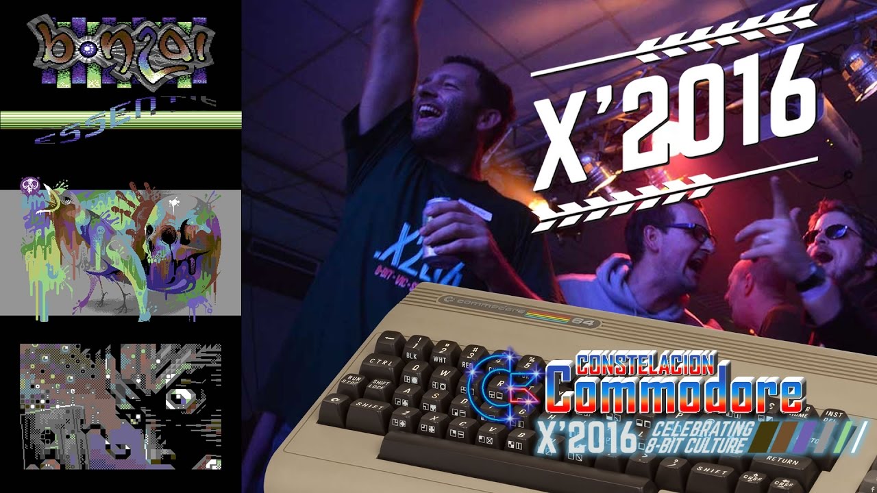 X ' 2016 DemoParty C64 | Demoscene Especial | Demo, Music, Graphics ...
