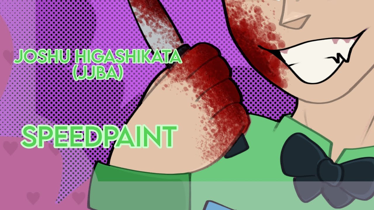 Joshu Higashikata (JJBA: Jojolion) || SPEEDPAINT - YouTube