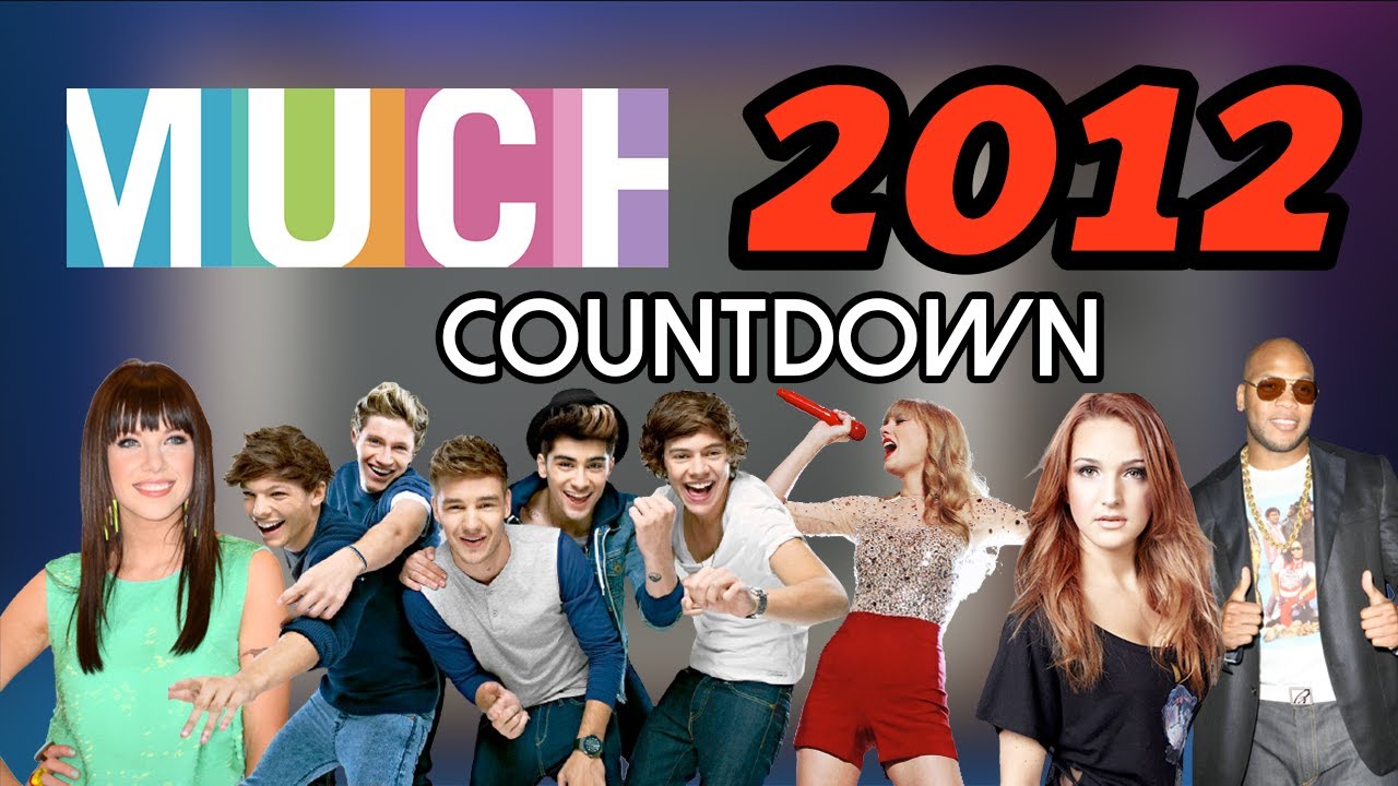 All the Songs from the 2012 MuchMusic Countdown - YouTube