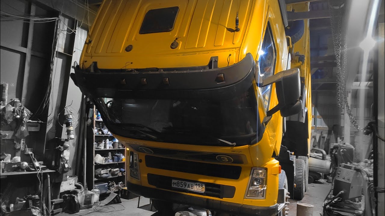 Встрял на дорогостоящий ремонт ДВС. Volvo FM D13 - YouTube