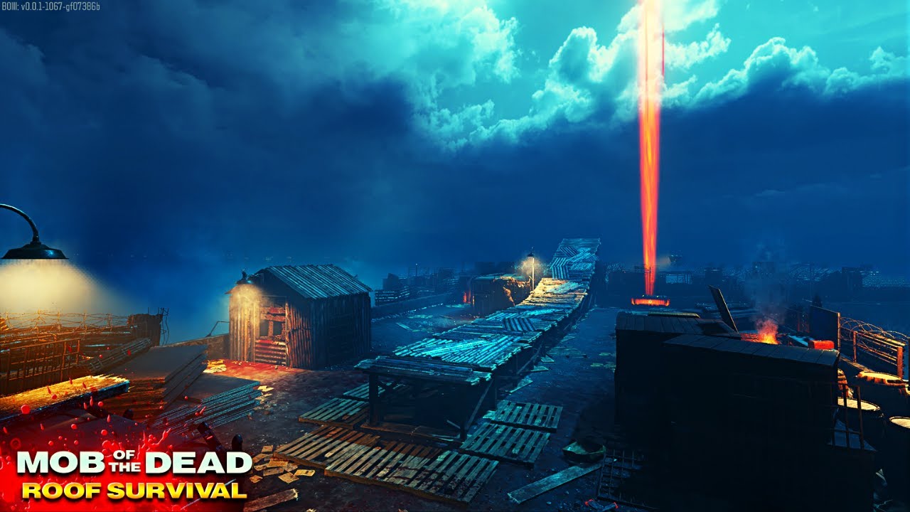 MOB OF THE DEAD: ROOF SURVIVAL BLACK OPS 3 - YouTube