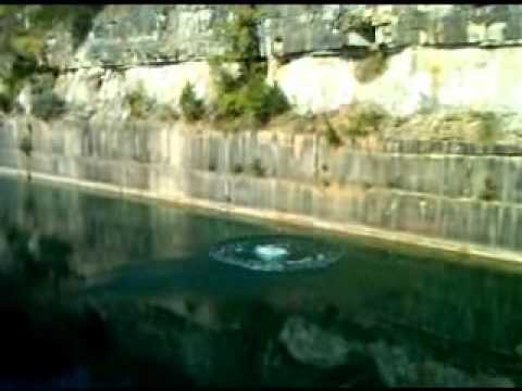 Near Death Cliff Dive for the Peeps! - YouTube