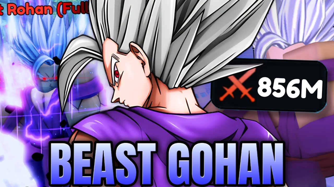 "BROKEN" | Evolving 0.1% Secret Beast Gohan in Anime Last Stand - YouTube