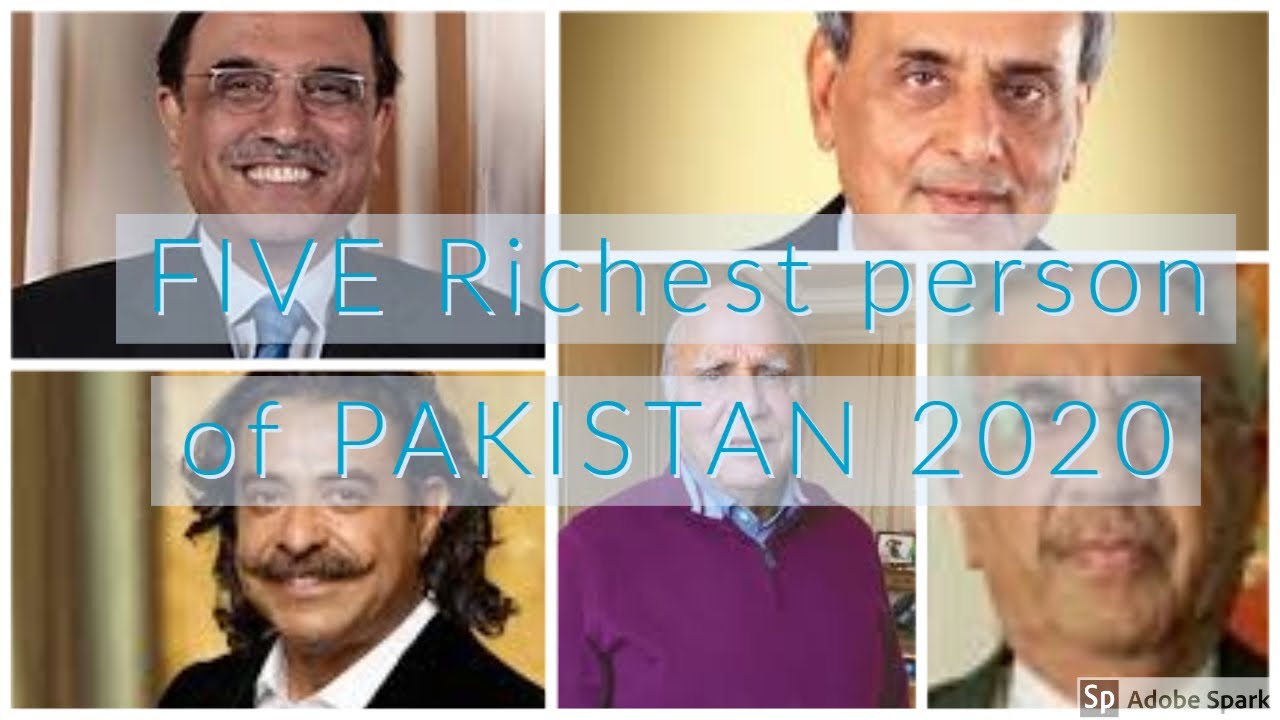Top 5 Richest person In Pakistan 2020 - YouTube