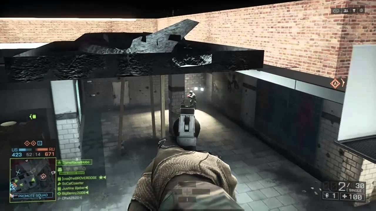 Battlefield 4 - Operation Metro 2014 Out of Map Glitch - YouTube
