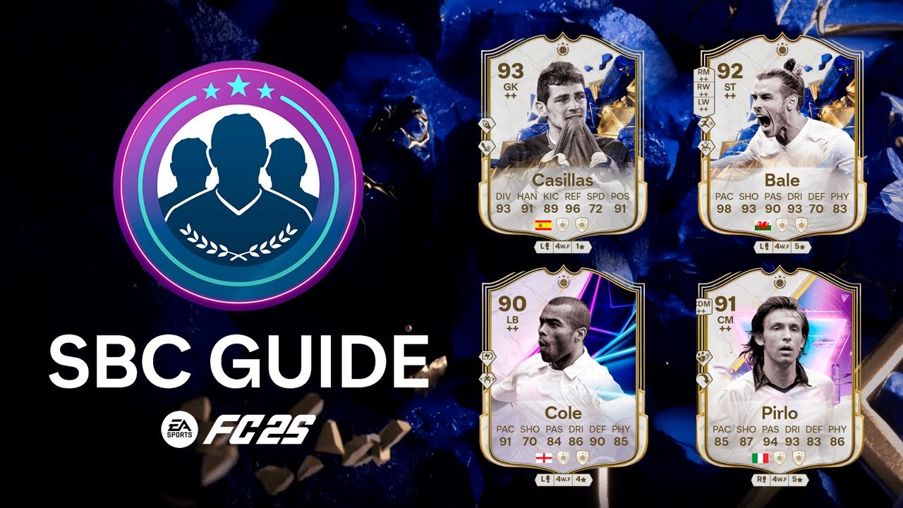 Обзор сборок икон SBC FC 25. Bale, Casillas, Cole, Pirlo. - YouTube