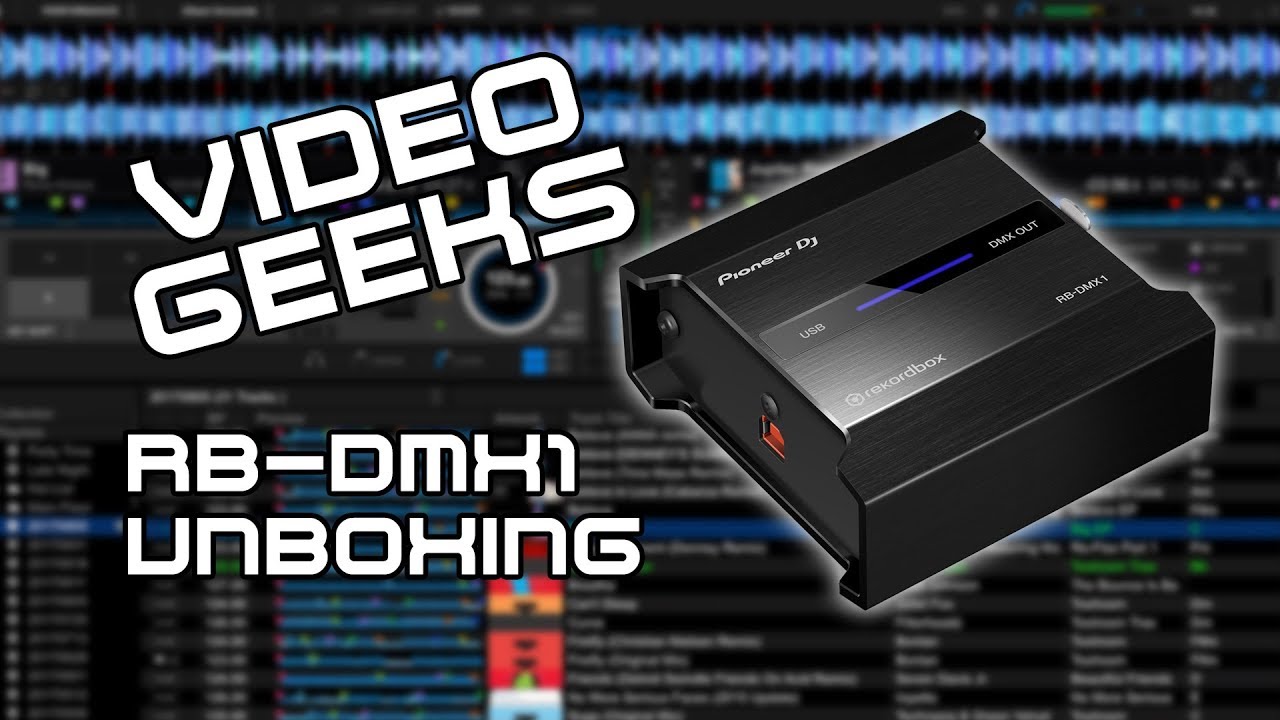 Pioneer Rekordbox RB-DMX1 Unboxing - YouTube