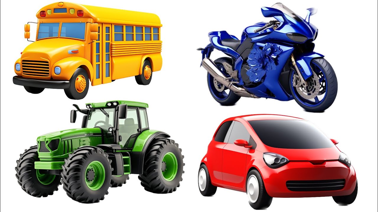 Vehicles | Vehicles name | Vehicles name for kids | English vocabulary ...