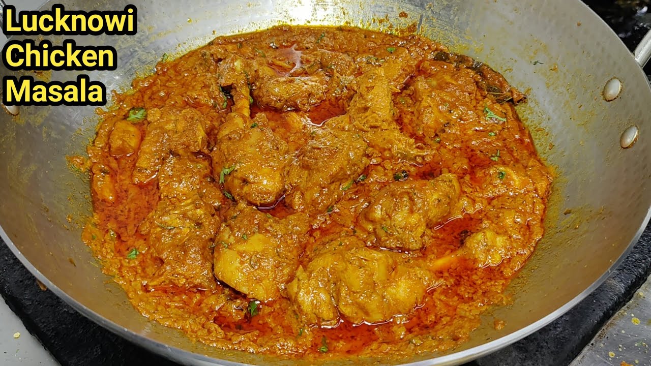 Lucknowi Style Chicken Masala Korma | चिकन मसाला कोरमा | Chicken Masala ...