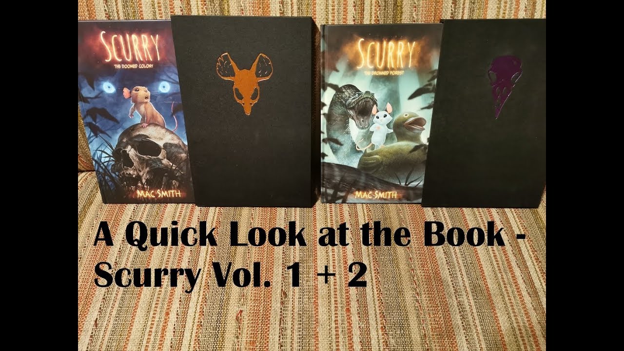 A Quick Look at the Book - Scurry Premium Edition Vol. 1+2 - YouTube
