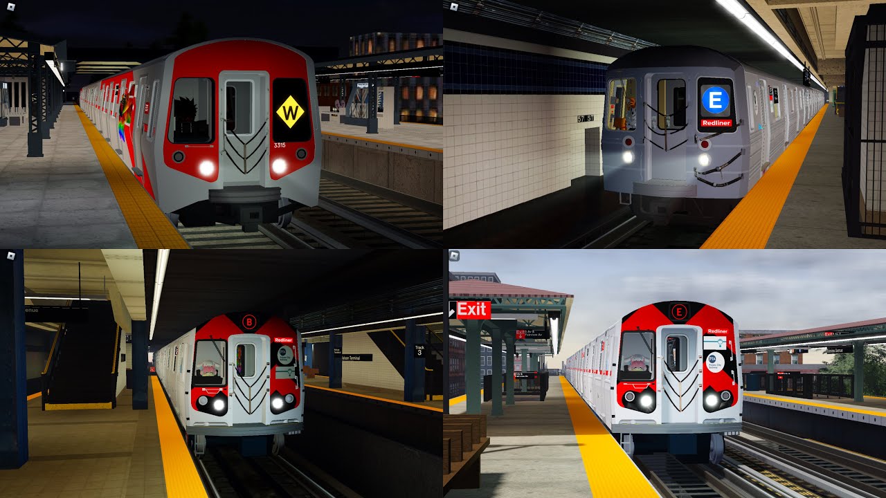 PTA Subway, Redliner Variant trains Compilation (Part 2) - YouTube