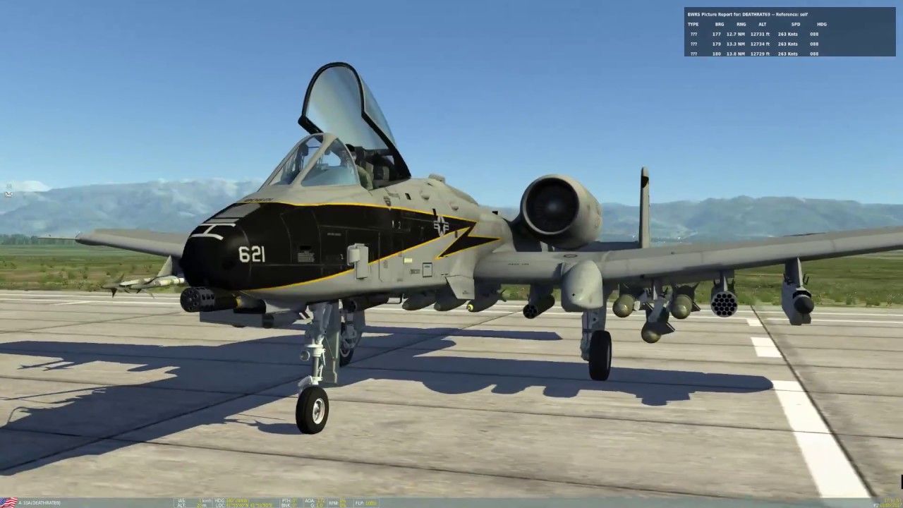 DCS A10-A Attack Aircraft Multiplayer Combat Practice with DEATHRAT 69 ...