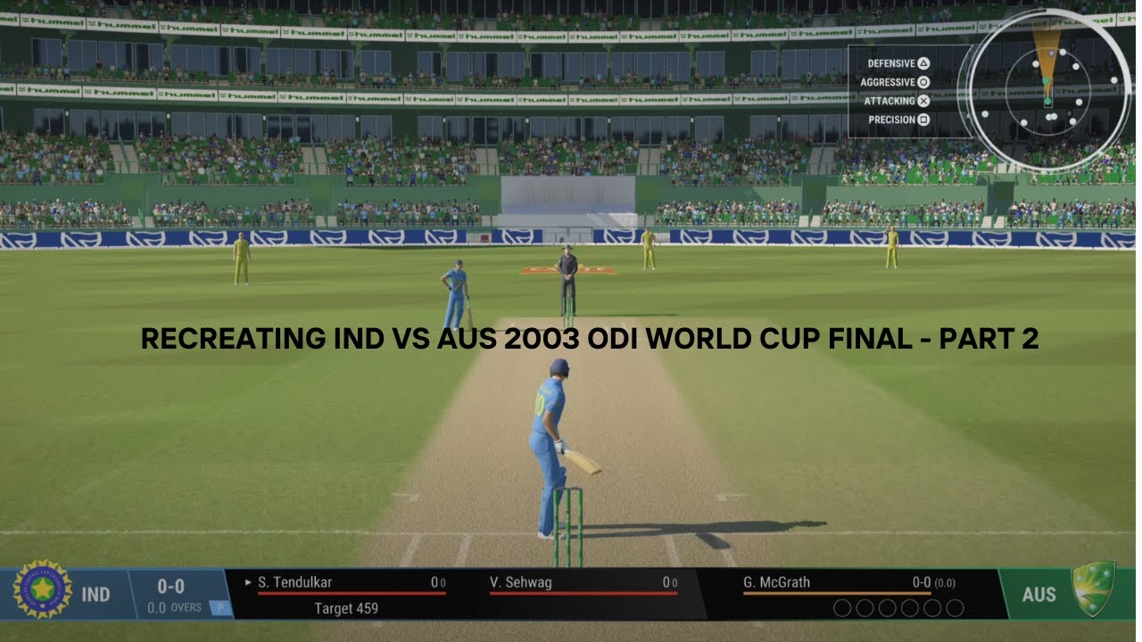 India vs Australia 2003 World Cup Final | Yuvraj Singh's Brilliant ...