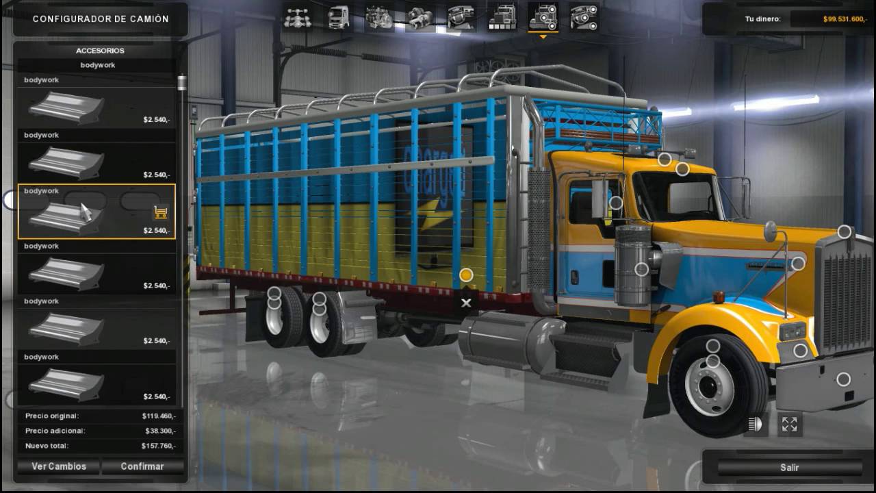 ATS Kenwort W900 Torton Beta V.1.3.1 - YouTube