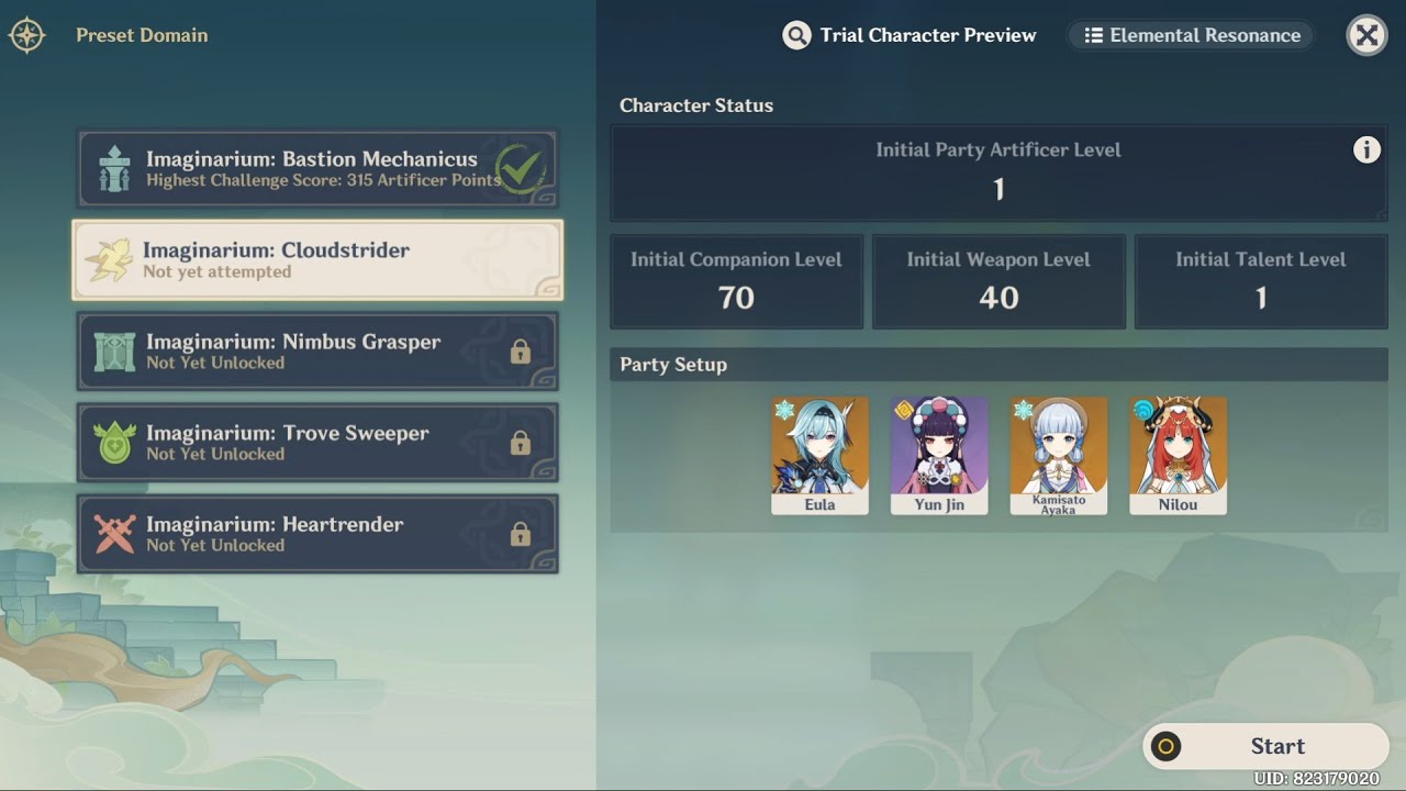[Divine Ingenuity: Collector's Chapter] Imaginarium: Cloudstrider | Day ...