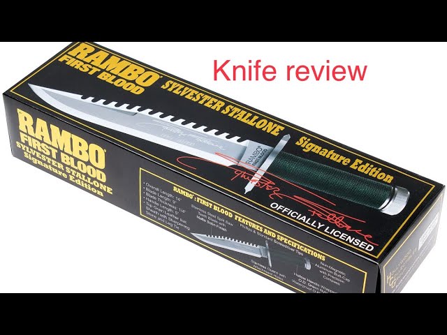 Rambo 1 Knife Review
