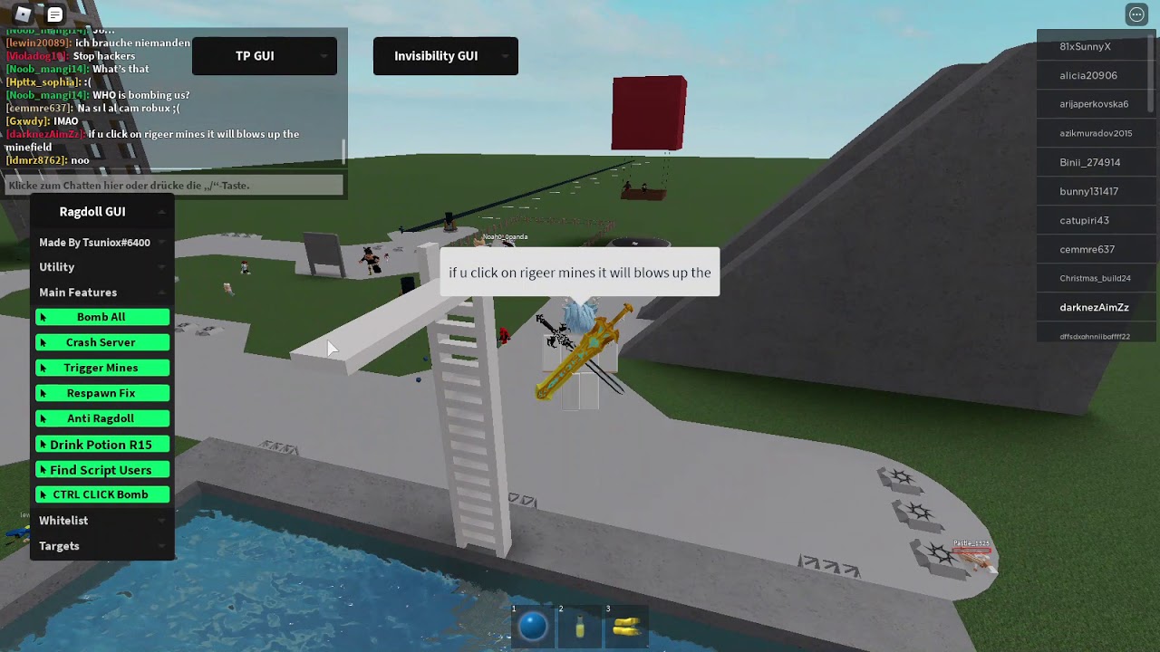 Ragdoll gui showcase (by tsuniux) - YouTube