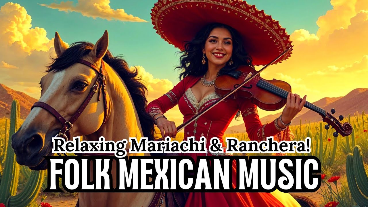 🎻Best Relaxing Mexican Folklore Music - Mariachi & Ranchera ...