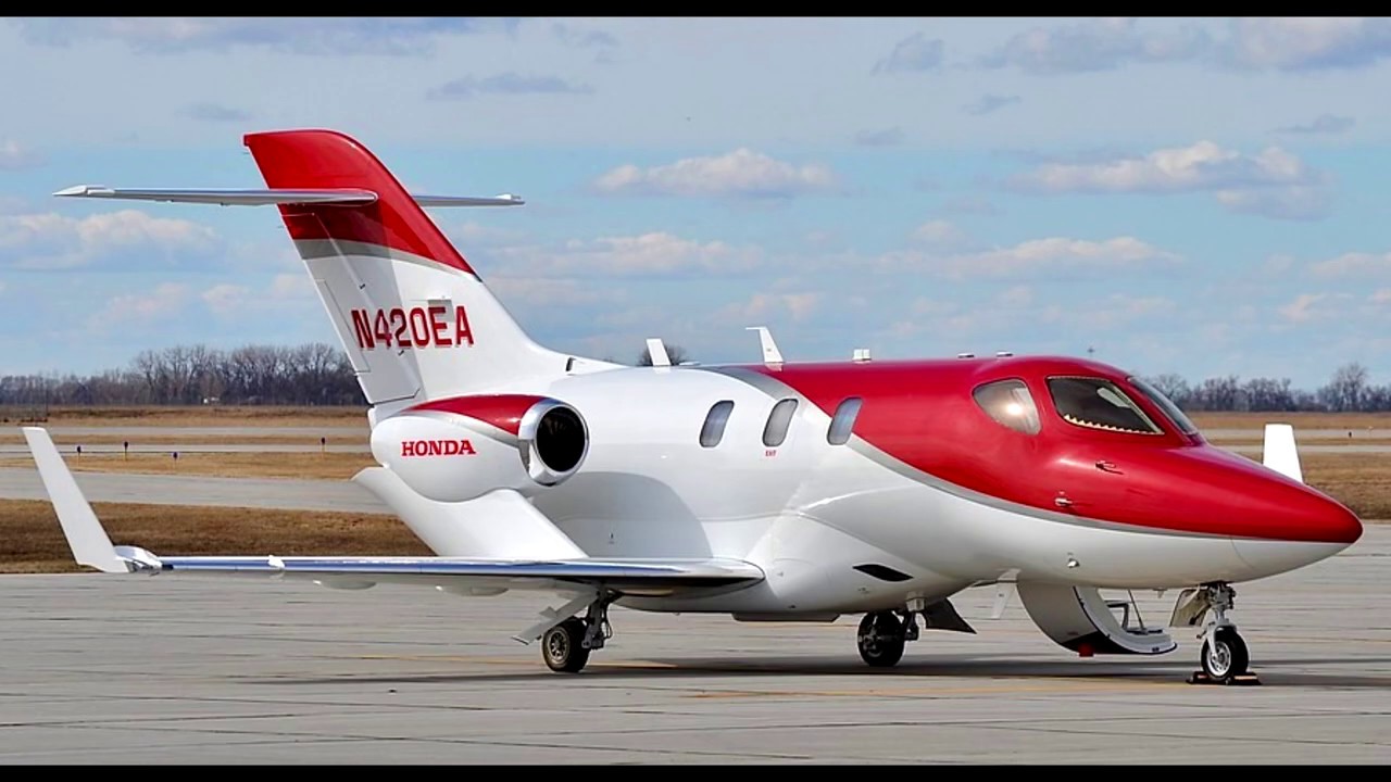 3d print RC airplane 「honda jet」 - YouTube