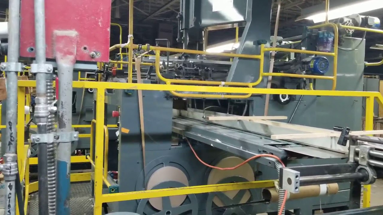 Emmeci MC-92 Fully Automatic Rigid Box Line - YouTube