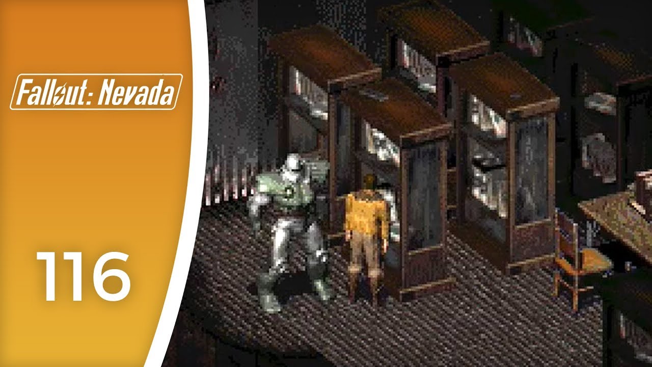 The best library in town - Let's Play Fallout: Nevada #116 - YouTube