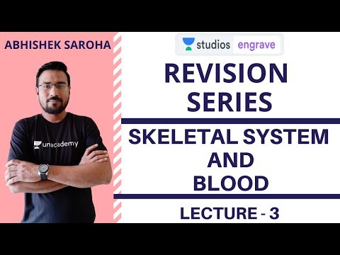 L3: Revision Series - 3 | Skeletal System and Blood | SSC CGL | Abhishek Saroha - YouTube