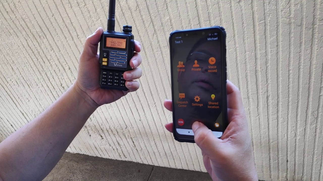 Two Way Radio to CELLPHONE - YouTube