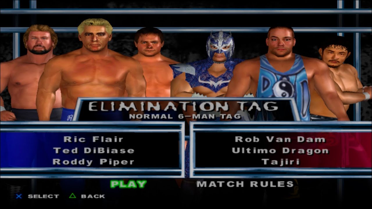 WWE SmackDown! Here Comes the Pain - ELIMINATION TAG - YouTube