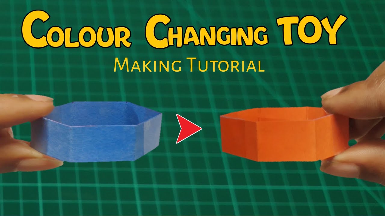 Colour Changing Toy : Transforming Paper | How to Make a Paper Toy ...