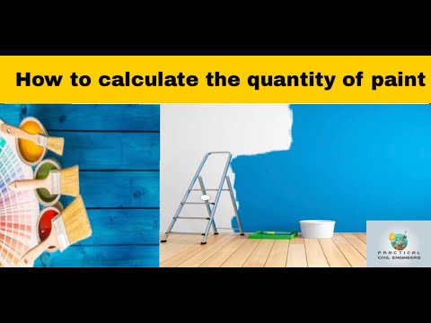 How to calculate the quantity of paints in litters for new & old walls ...