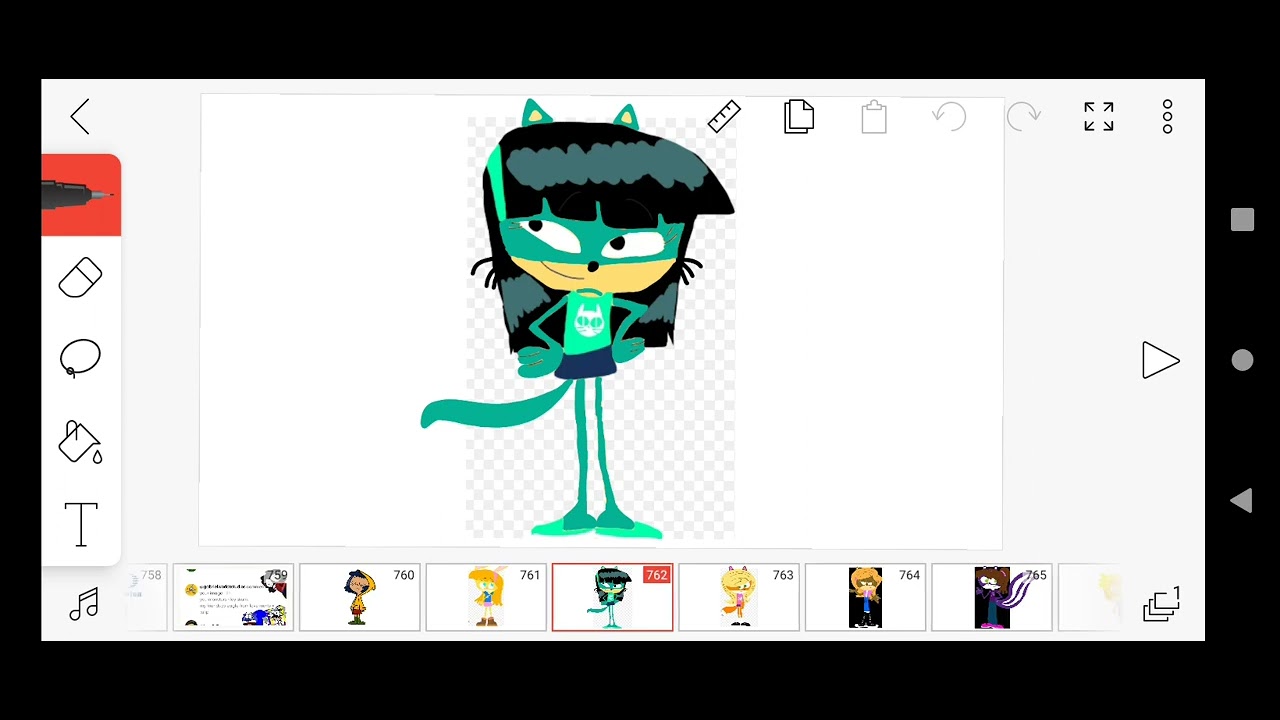 girls vs aliens as animal form - YouTube