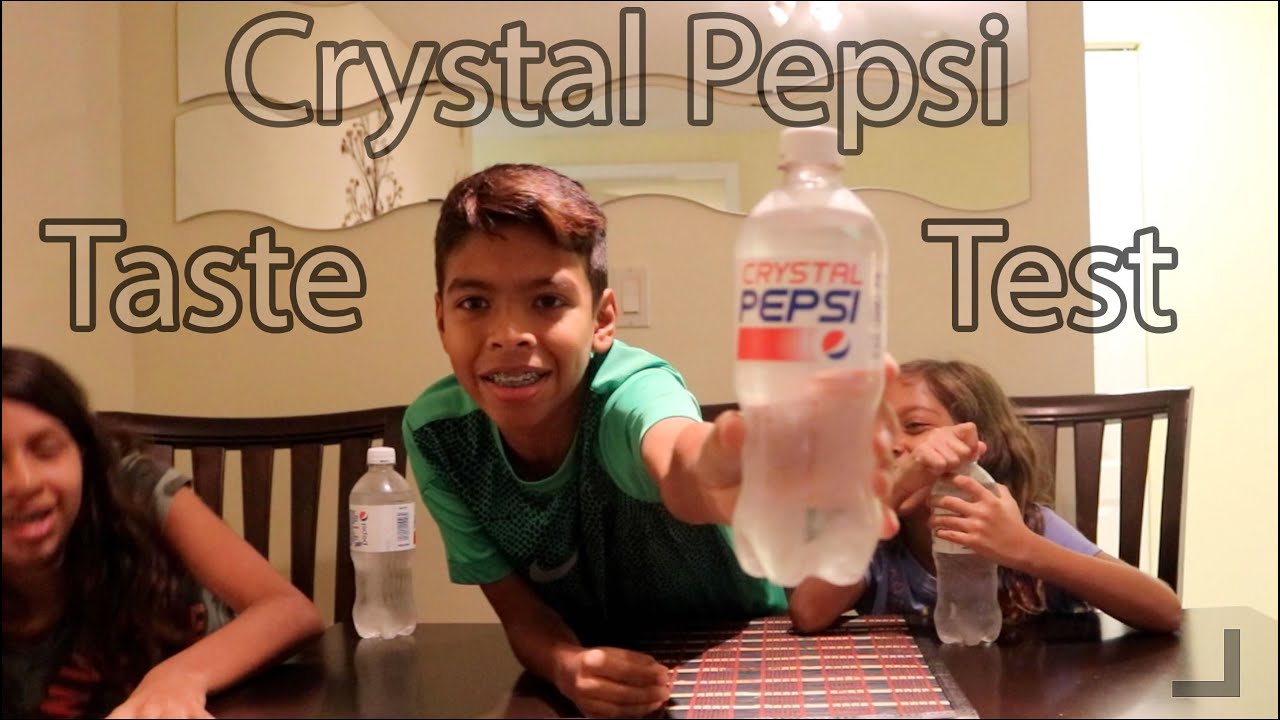 CRYSTAL PEPSI TASTE TEST!!! - YouTube