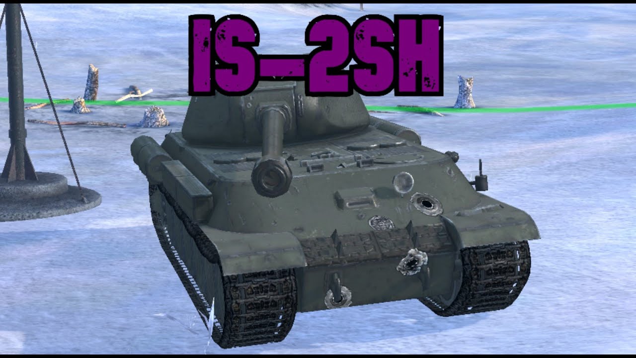 World of Tanks Blitz Gameplay: IS2-Sh 2,000 Damage 3 Kills 2,000 Damage ...