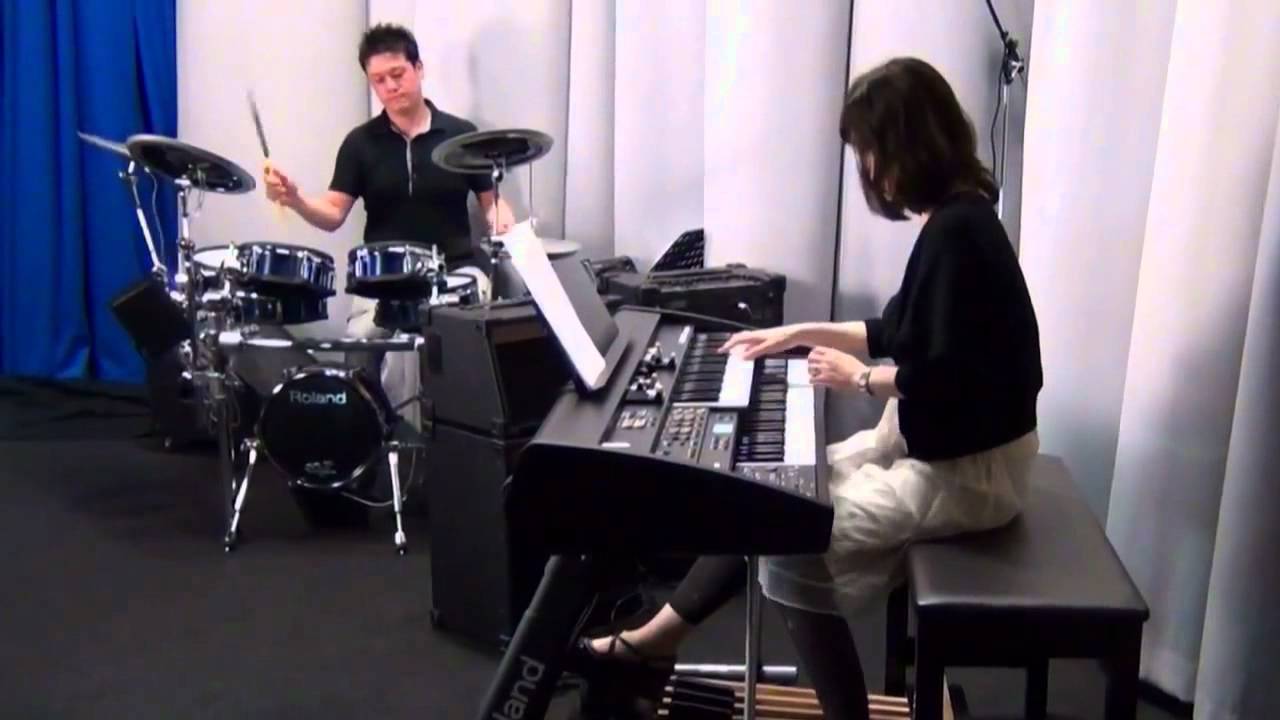 Organ and Drums Duo - YouTube