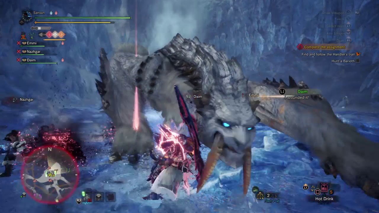 Monster Hunter World: Iceborne barioth - YouTube
