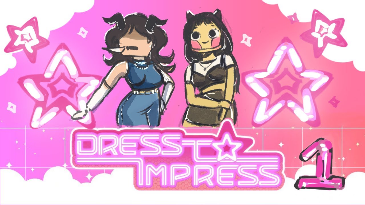Goofing off in Dress to Impress with a guest - YouTube
