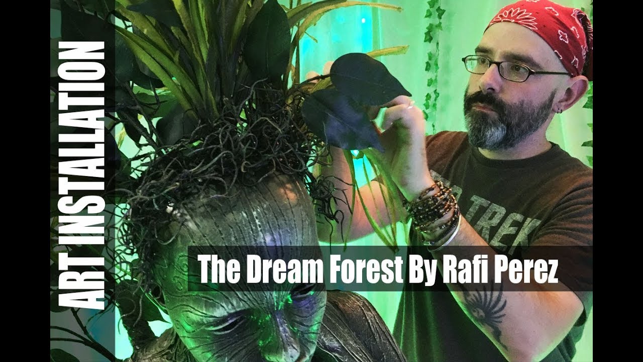 Dream Forest Art Installation By Rafi Perez - YouTube
