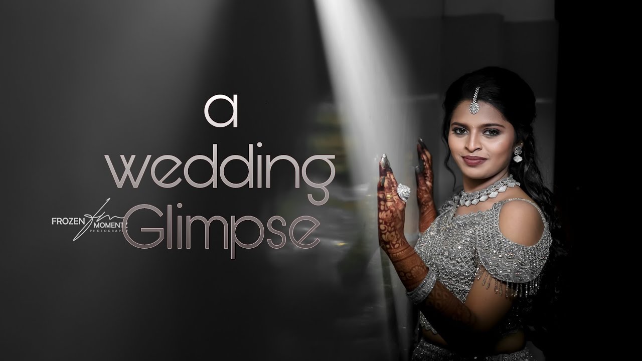 a Wedding Glimpse|Teena+Rohesh|frozenmomentzphotography - YouTube