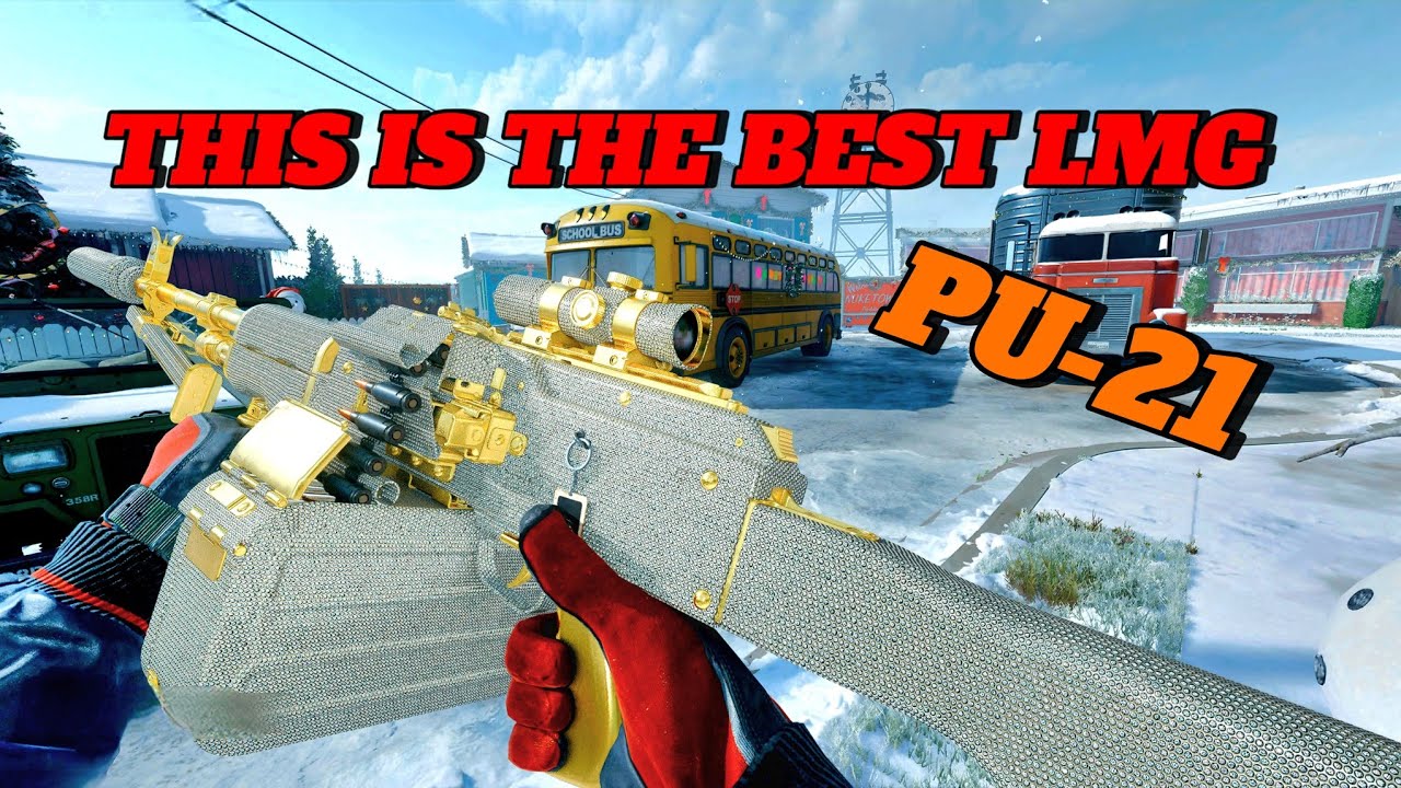 the *BEST* LMG IN BO6 / the PU-21 CLASS SETUP - YouTube