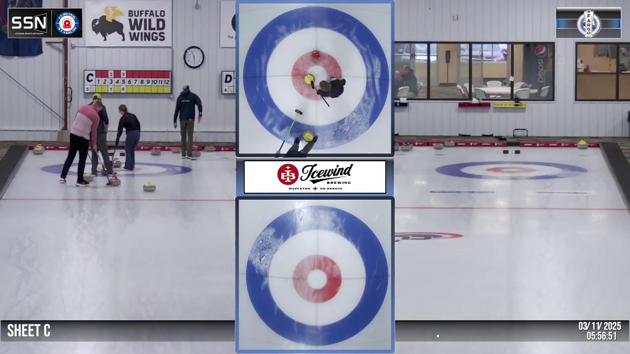 Curling Stadium Fargo - Sheet C 03-11-25 - YouTube