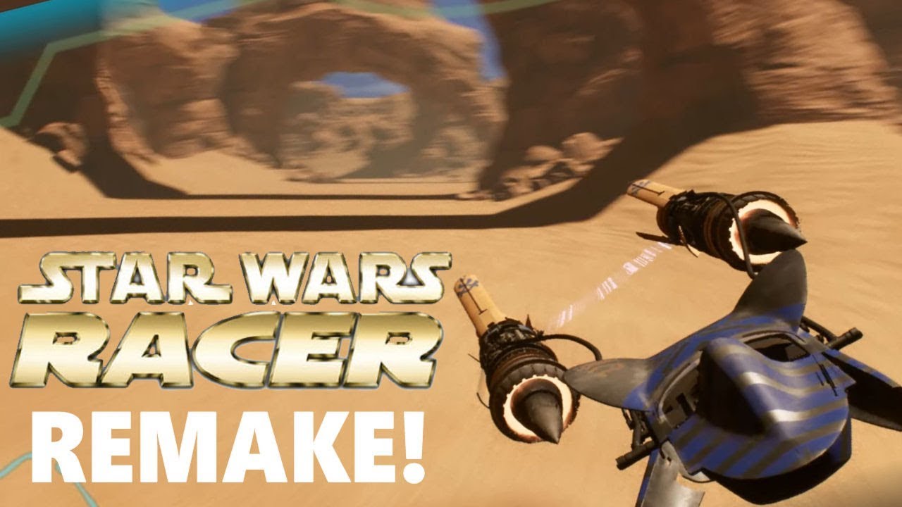 SW Pod Racer 2 UE4 Fan Remake - YouTube