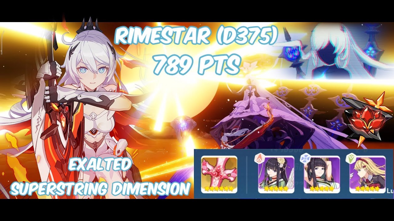 HI3 SEA - [Red Lotus] Rimestar (D375) 789 Pts - HFS(S0) AE SR (No Turg ...