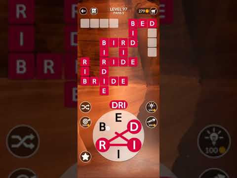 Wordscapes level 97 - YouTube