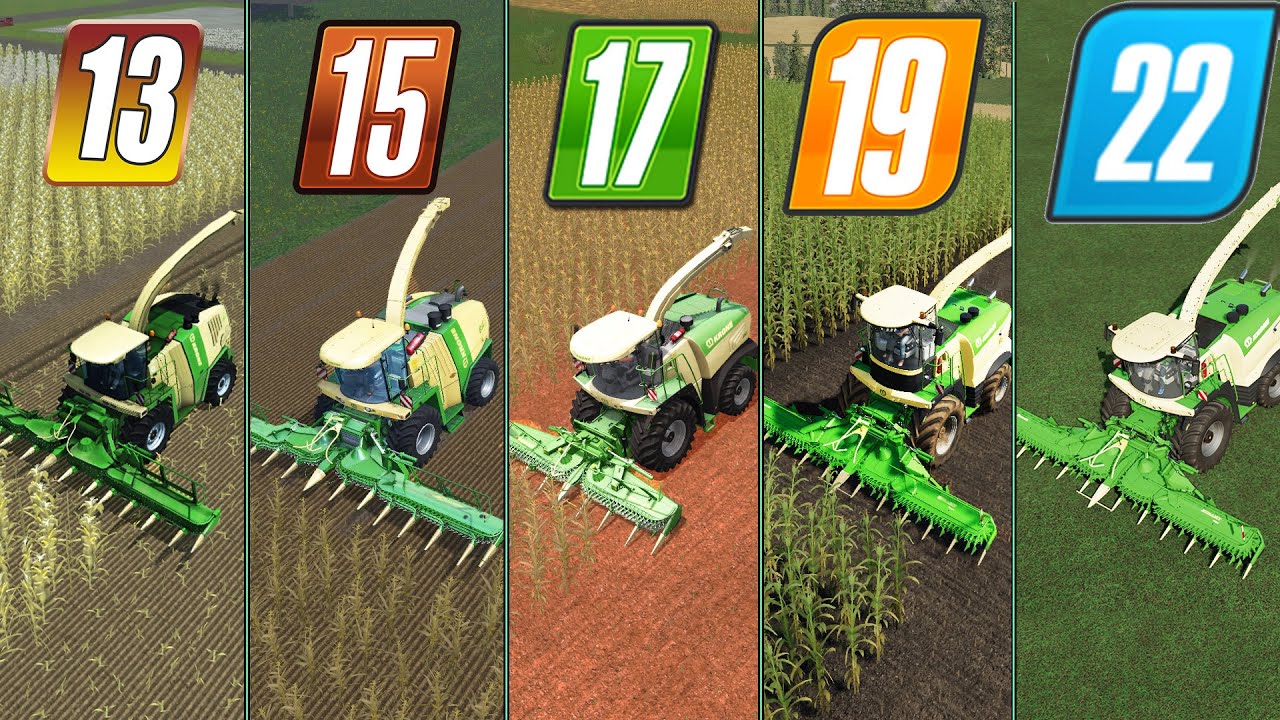 KING OF FARMING SIMULATOR 11 Vs 13 Vs 15 Vs 17 Vs 19 Vs 22 WHICH