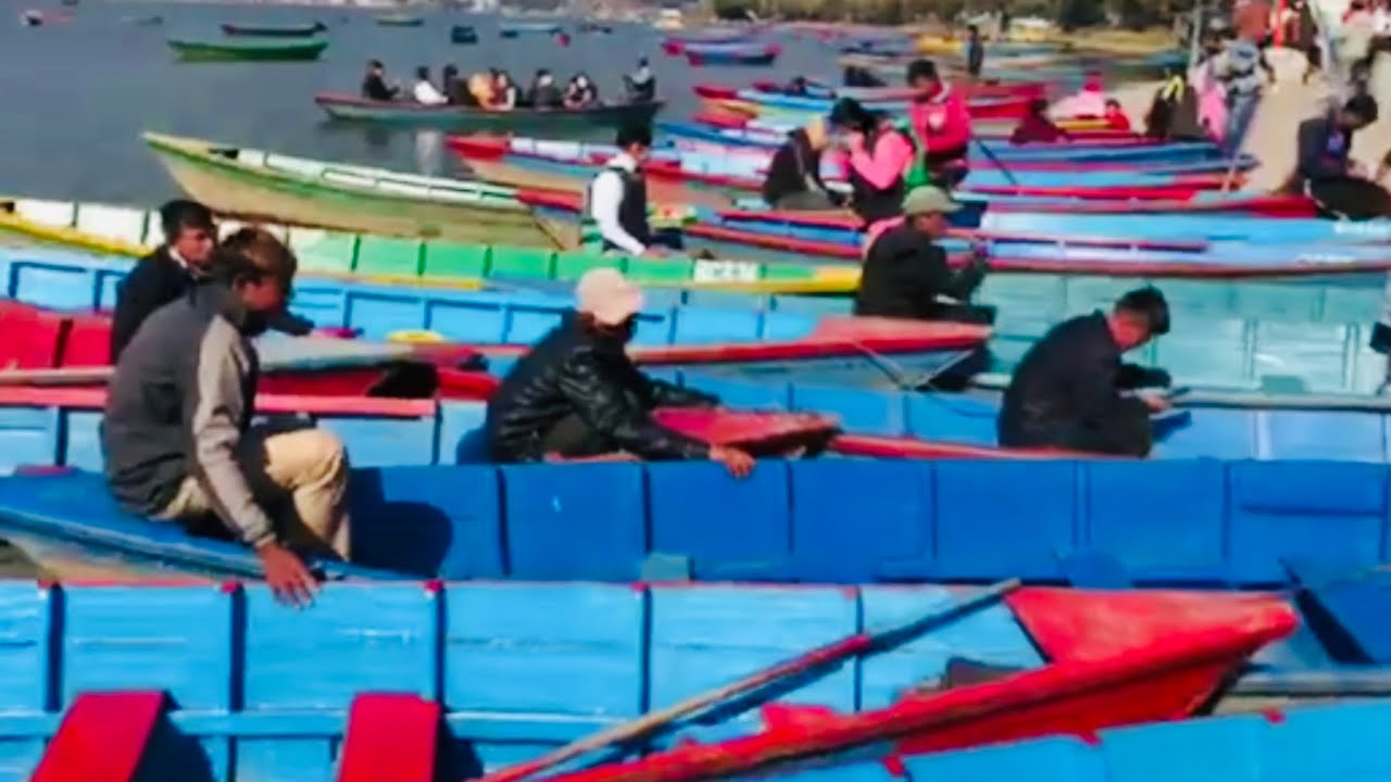 Fewa tal || phewa lake boating Pokhara Nepal #Mountainkulungtv - YouTube