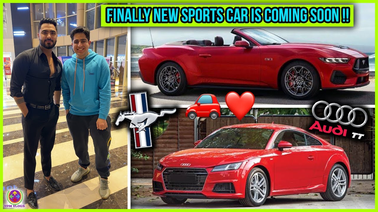 FINALLY PARAS BHAI KI NEW SPORTS CAR IS COMING SOON !! 😍🚗 - YouTube