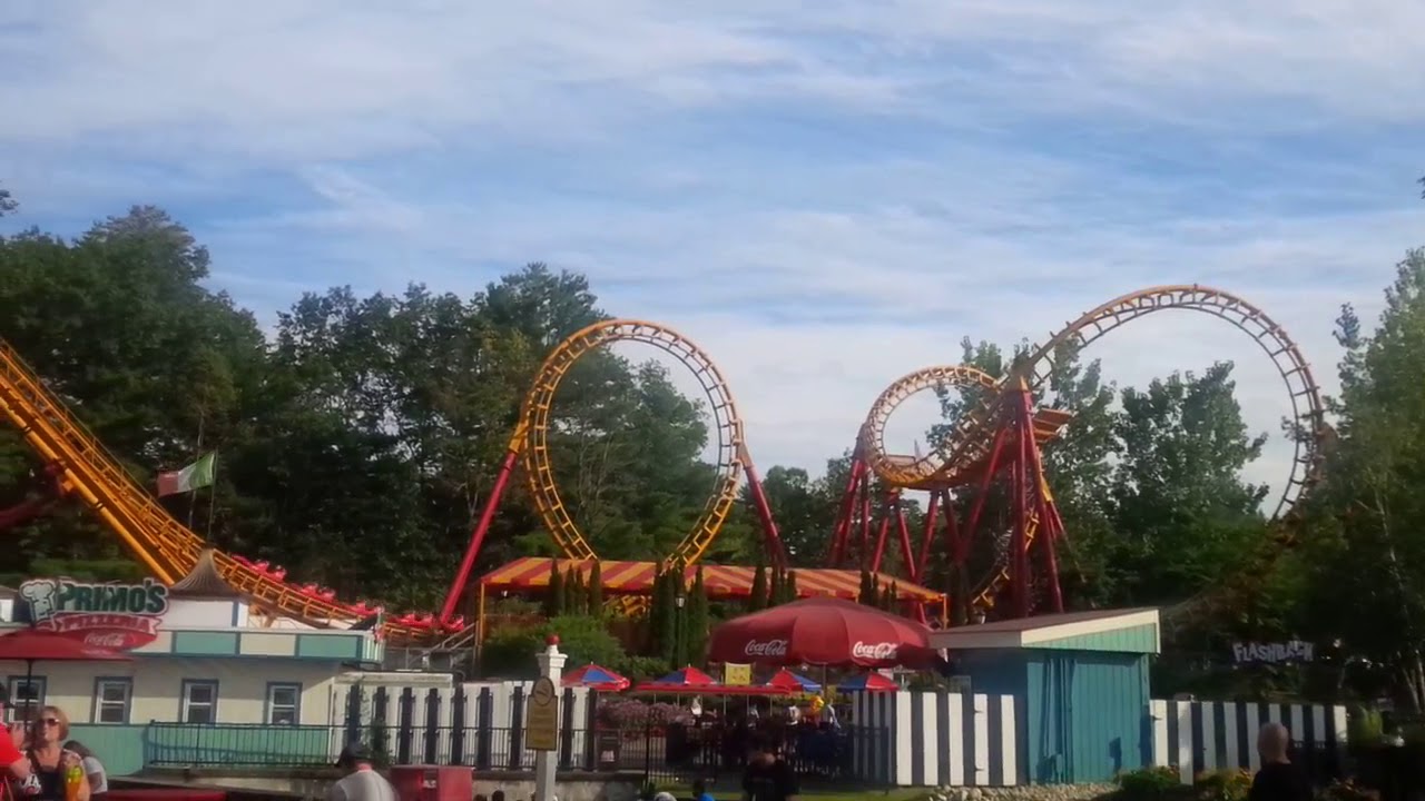 Six Flags Great Escape Lake George Flashback - YouTube