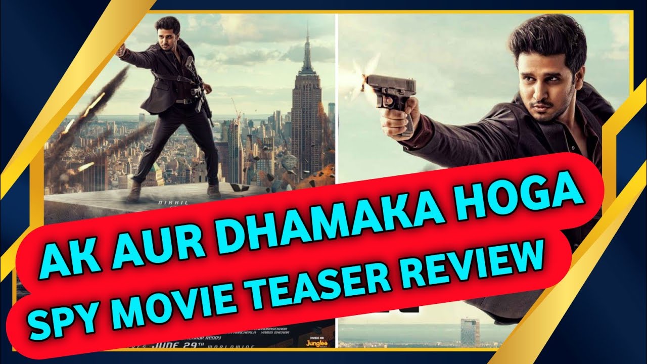 Spy Movie Teaser Review || Spy Movie Teaser Reaction || Signet Cinema ...
